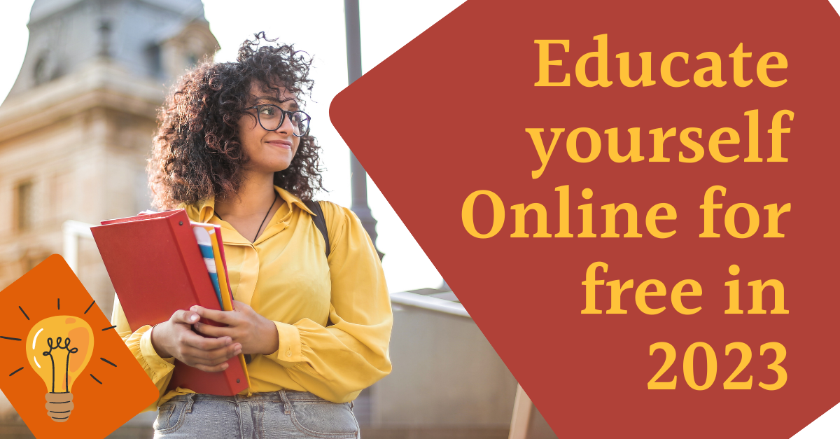 Educate yourself Online for free in 2023 - DigiLibTech