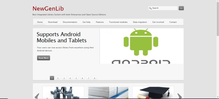 NewGenLib Library Software for library management system