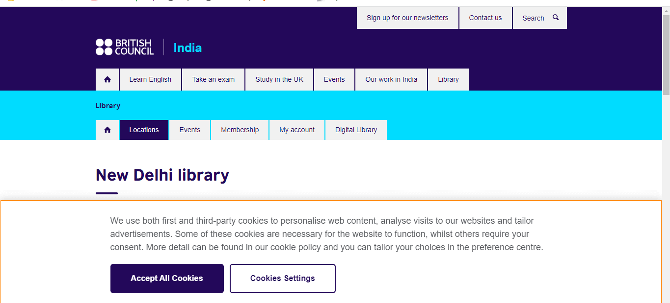 British Council Library in Mumbai - DigiLibTech